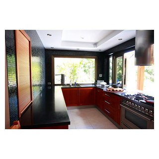 Custom Kitchen with Butlers Servery - Modern - Kitchen - Brisbane - by ...