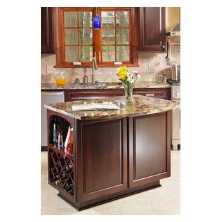 Custom made cherry cabinets by our Amish craftsmen - Artistic ...