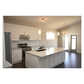 Custom Modified Bi-level - Modern - Kitchen - Calgary - by Laebon Homes ...