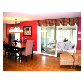 Custom Sheffield Valances - Traditional - Kitchen - Boston - by Chic ...