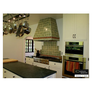 Custom tiled hood - Mediterranean - Kitchen - San Francisco - by SJ&J ...