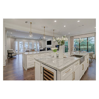 Cynthia - Transitional - Kitchen - Houston - by Ashwood Designs and ...