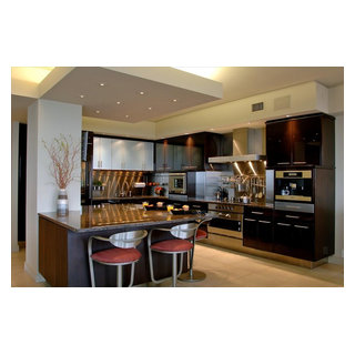 Dallas High Rise - Contemporary - Kitchen - Dallas - by Capital ...