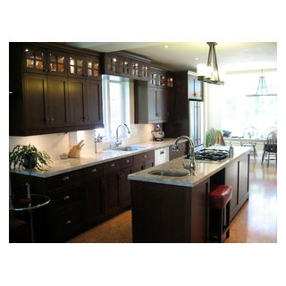 Dark Brown Kitchen 2 - Contemporary - Kitchen - Other - by User | Houzz
