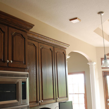 Dark Walnut Stained Cabinets - Photos & Ideas | Houzz