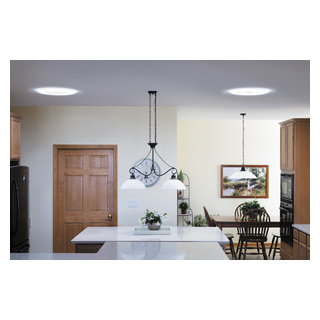 Decorative Just Frost diffuser daylighting the home kitchen - Modern ...