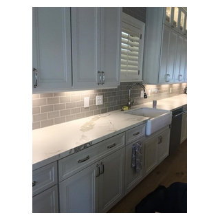 Dekton Aura Kitchen Countertops - Transitional - Kitchen - Houston - by ...