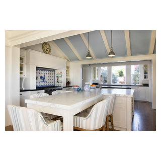 Del Mar Residence Overlooking the Ocean - Farmhouse - Kitchen - San ...