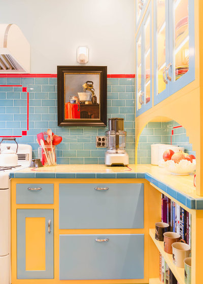 Depression-Era Art Deco Style Inspires a Chicago Kitchen