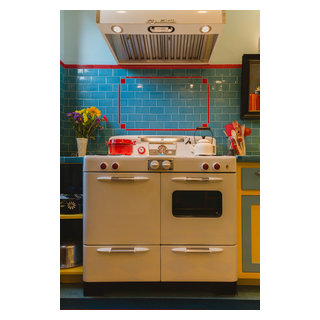 Depression-Era Art Deco Style Inspires a Chicago Kitchen - Midcentury ...