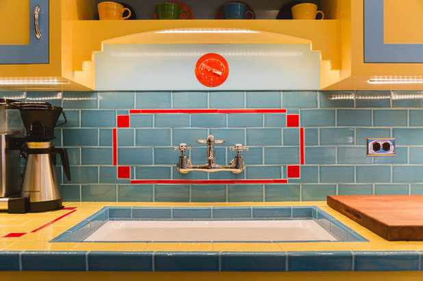 Depression-Era Art Deco Style Inspires a Chicago Kitchen