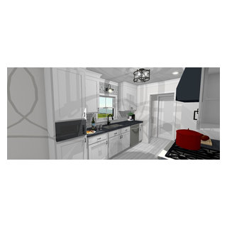 Design Rendering Sink View - Modern - Kitchen - Other - by Ashleys ...