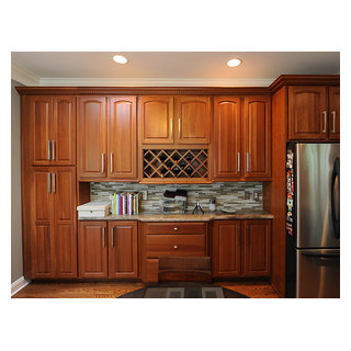 Details on wine bar and pantry - Traditional - Kitchen - Philadelphia ...