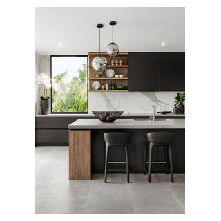 Display Home: Riviera 65 - Contemporary - Kitchen - Gold Coast - Tweed ...