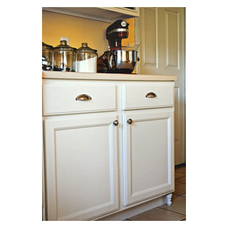 DIY Kitchen Cabinet Feet - Eclectic - Kitchen - Portland - by At The ...