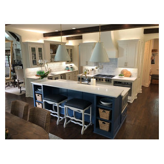 Dockside Kitchen and Family room remodel - Transitional - Kitchen ...