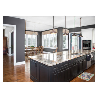 Dramatic Bold Colors for your Home's Interior - Contemporary - Kitchen ...