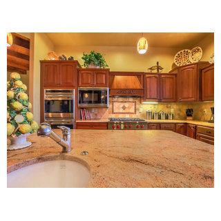 Dramatic Southwestern - Southwestern - Kitchen - Albuquerque - by ...