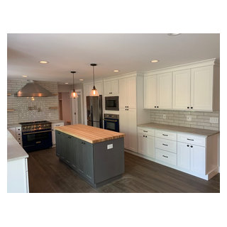 DTC Contemporary Farmhouse Kitchen - Farmhouse - Kitchen - Denver - by ...