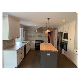 DTC Contemporary Farmhouse Kitchen - Farmhouse - Kitchen - Denver - by ...