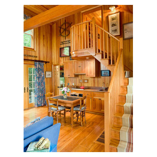 Dunham Road Carriage House - Traditional - Kitchen - Boston - by ...