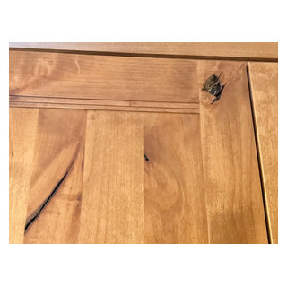 Dura Supreme Cabinets Knotty Alder Butternut Romanix Granite Galley ...