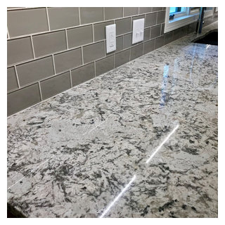 Dura Supreme Cabinets Knotty Alder Butternut Romanix Granite Galley ...