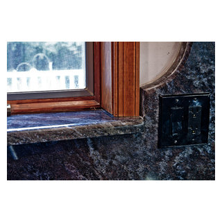 Dynamic Blue Granite Kitchen - Eclectic - Kitchen - DC Metro - by ...