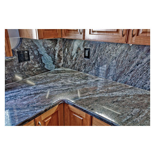 Dynamic Blue Granite Kitchen - Traditional - Kitchen - DC Metro - by ...