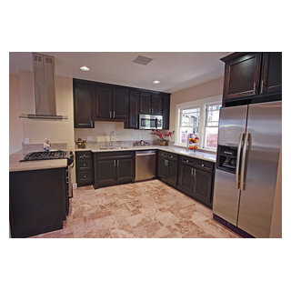 Earlham Complete Home Remodel - Transitional - Kitchen - Los Angeles - by JME Construction | Houzz