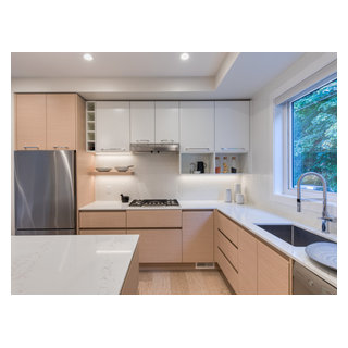 East 4th Laneway Home - Modern - Kitchen - Vancouver - by Synthesis ...