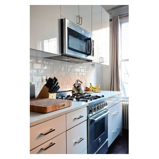 East Village: - Modern - Kitchen - New York - by MyHome Renovation ...