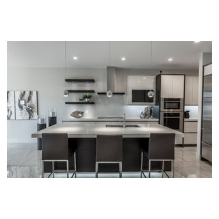 Edmonton Modern Custom Project - Modern - Kitchen - Calgary - by Homes ...