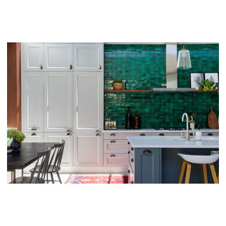 Edwardian Double Fronted House - Contemporary - Kitchen - London - by ...