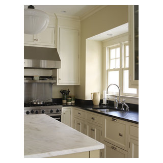 Edwardian Kitchen - Farmhouse - Kitchen - New York - by Sally Ross ...