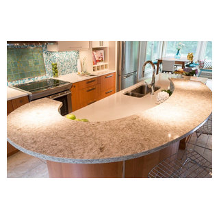 Elijah Hill Modern Redesign - Tropical - Kitchen - Boston - by New ...