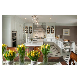 Embassy Row Kitchen: Wood-Mode Corner - Transitional - Kitchen ...