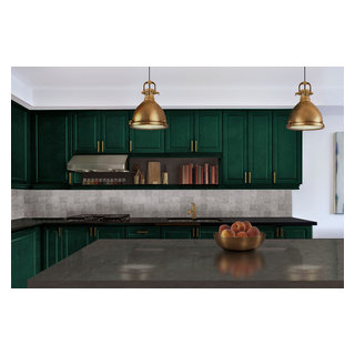 Emerald kitchen - Modern - Kitchen - by CAB Architects | Houzz