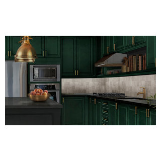 Emerald kitchen - Modern - Kitchen - by CAB Architects | Houzz