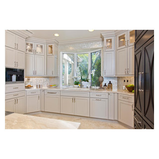 Elegant Transitional Kitchen Remodel - Transitional - Kitchen - Denver ...