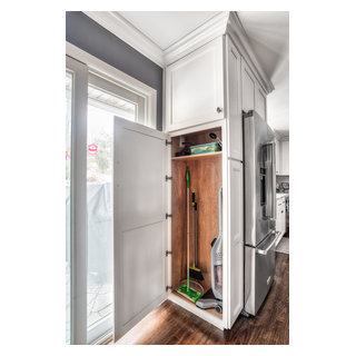 End Cabinet Storage - Traditional - Kitchen - New York - by KraftMaster ...