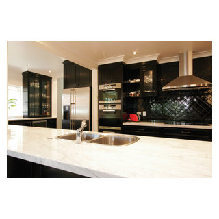 Enigma Interiors - Ebony Kitchen - Contemporary - Kitchen - Brisbane ...