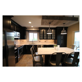 Erie Colorado Modern Industrial Kitchen Remodel - Industrial - Kitchen ...