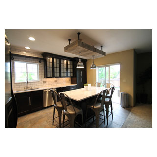 Erie Colorado Modern Industrial Kitchen Remodel - Industrial - Kitchen ...
