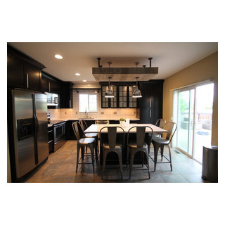 Erie Colorado Modern Industrial Kitchen Remodel - Industrial - Kitchen ...