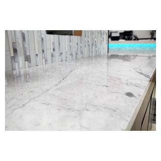 ES Stone - Bianco Gioa Kitchen - Traditional - Kitchen - New York - by ...