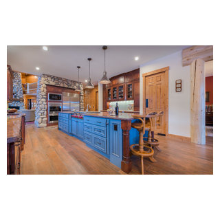 Estes Log Cabin - Rustic - Kitchen - Denver - by Damon Searles ...