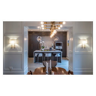 Euro Kitchen Remodel- 1927 Whole House Remodel - Transitional - Kitchen ...