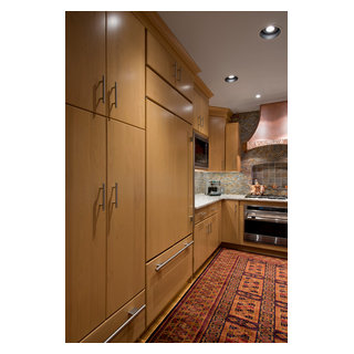 European Galley Kitchen - Contemporary - Kitchen - DC Metro - by Fisher ...