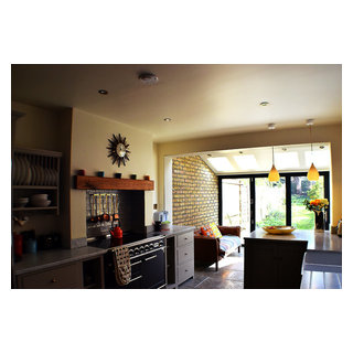 Exposed Brick Rear Extension - Industrial - Kitchen - London - by ...